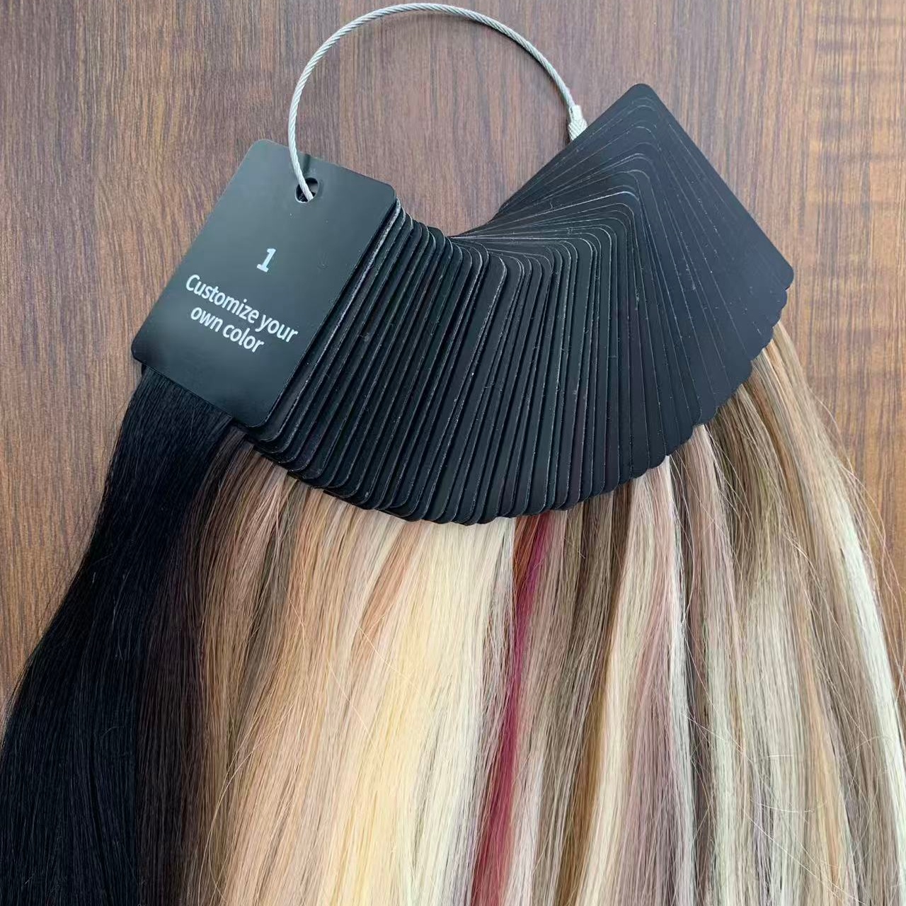 Customized Color Chart Color Swatches With Logo Label - Premium Human ...